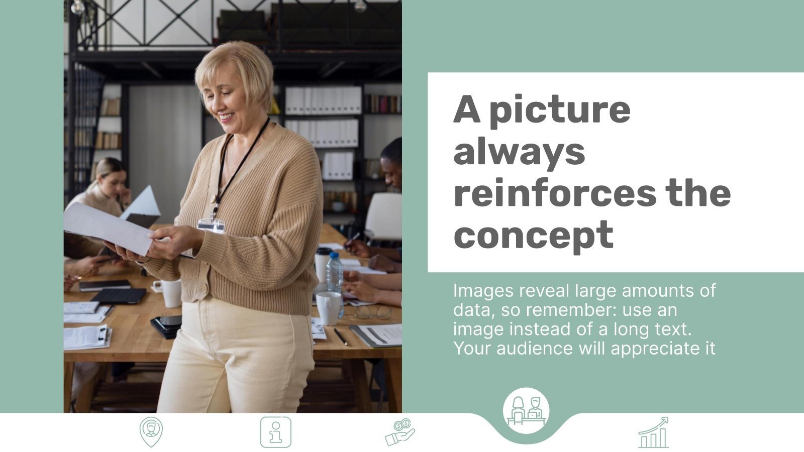 Interface corporative interactive pour les entreprises | PPT