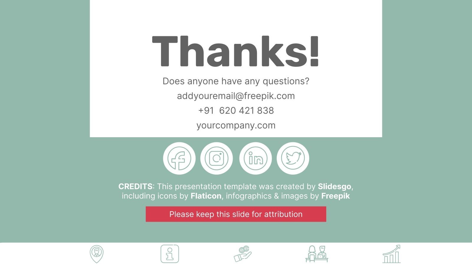 Interactive Corporate Interface for Business | Google Slides