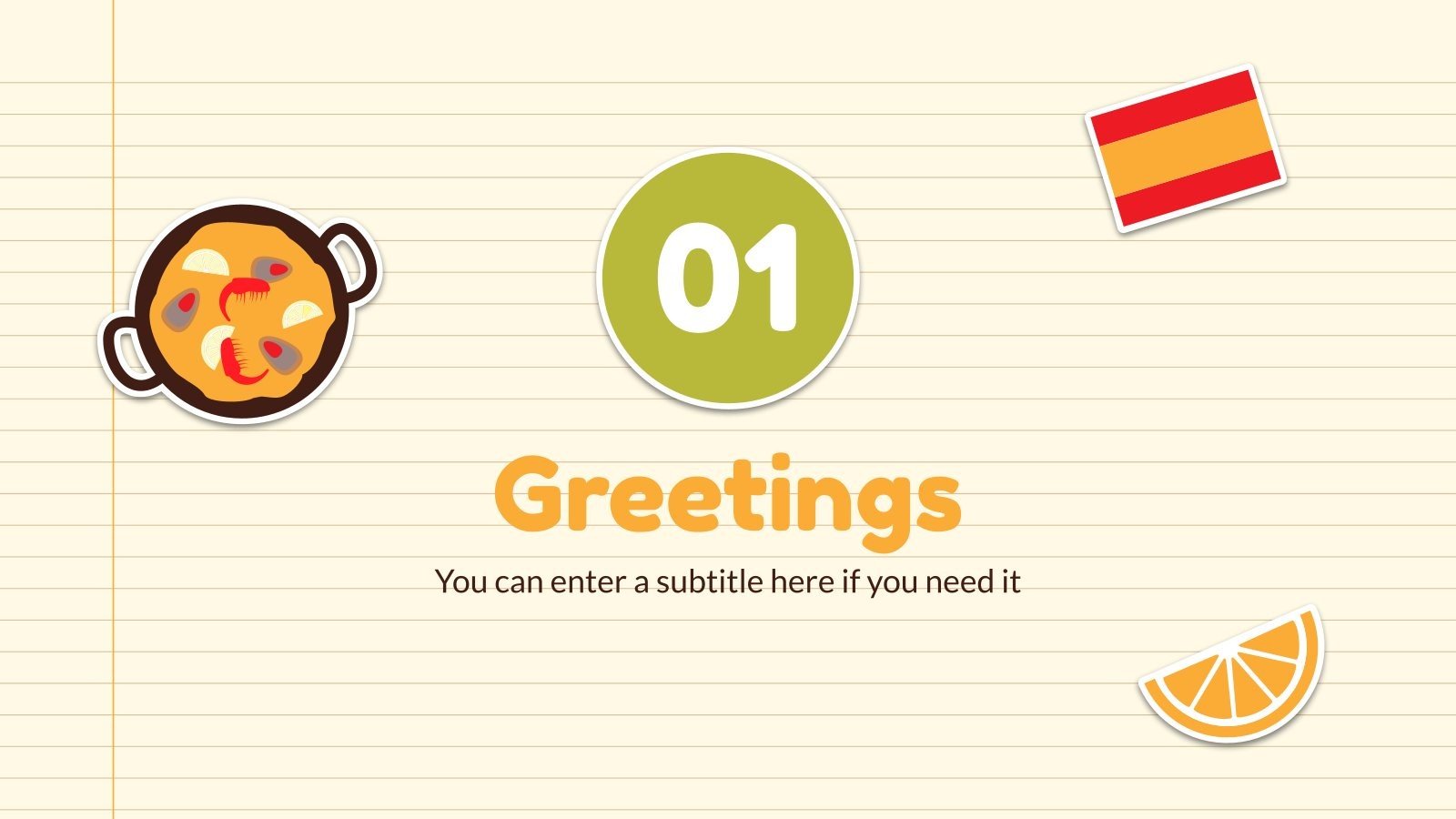 Foreign Language for Middle School: Spanish | Google Slides