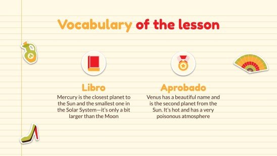 Foreign Language for Middle School: Spanish | Google Slides