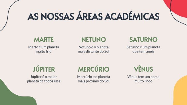 Escola de idiomas: português | Google Slides e PowerPoint