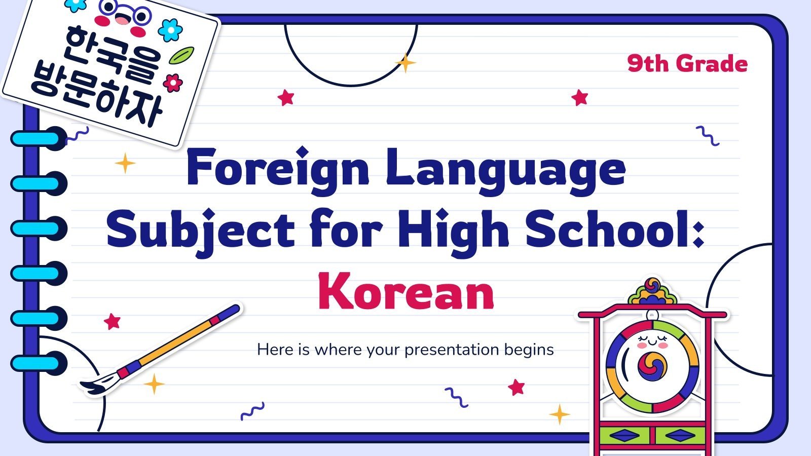 Free Foreign Language templates for Google Slides & PPT