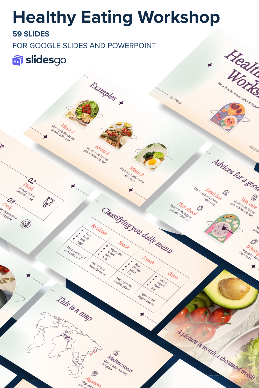 Healthy Eating Workshop | Google Slides and PowerPoint