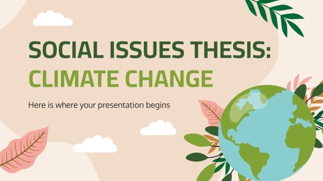 Free Google Slides and PPT Templates on Climate Change