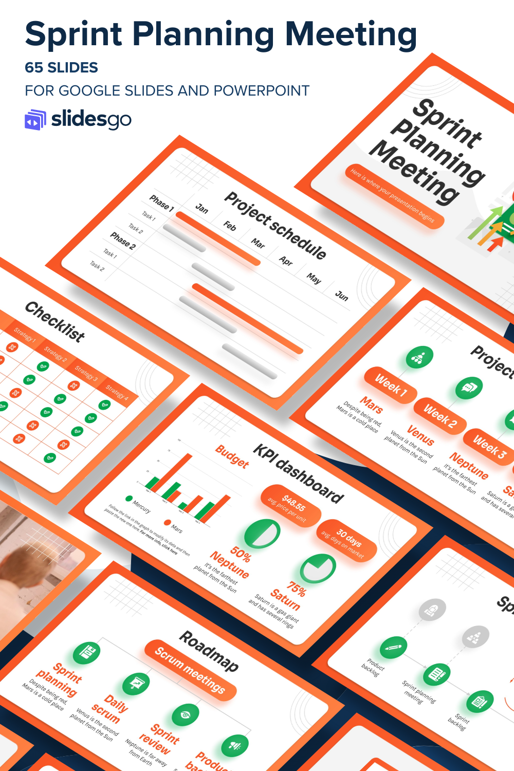 Sprint Planning Meeting | Google Slides & PowerPoint template