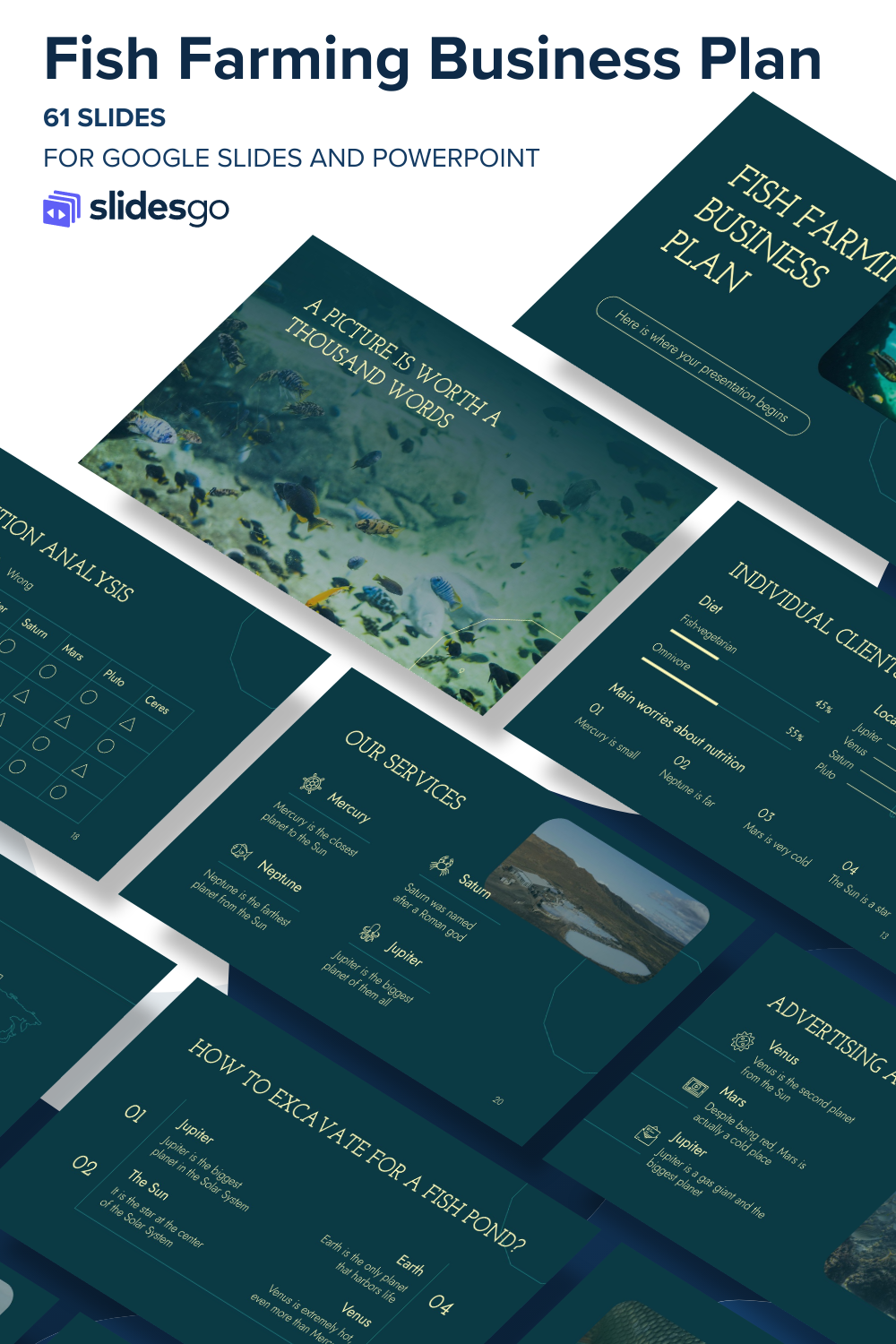 Fish Farming Business Plan | Google Slides and PowerPoint