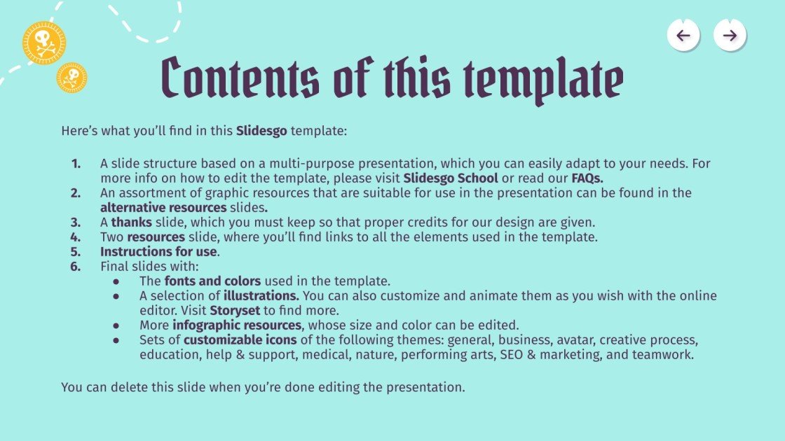 Treasure Hunt Google Slides and PowerPoint template