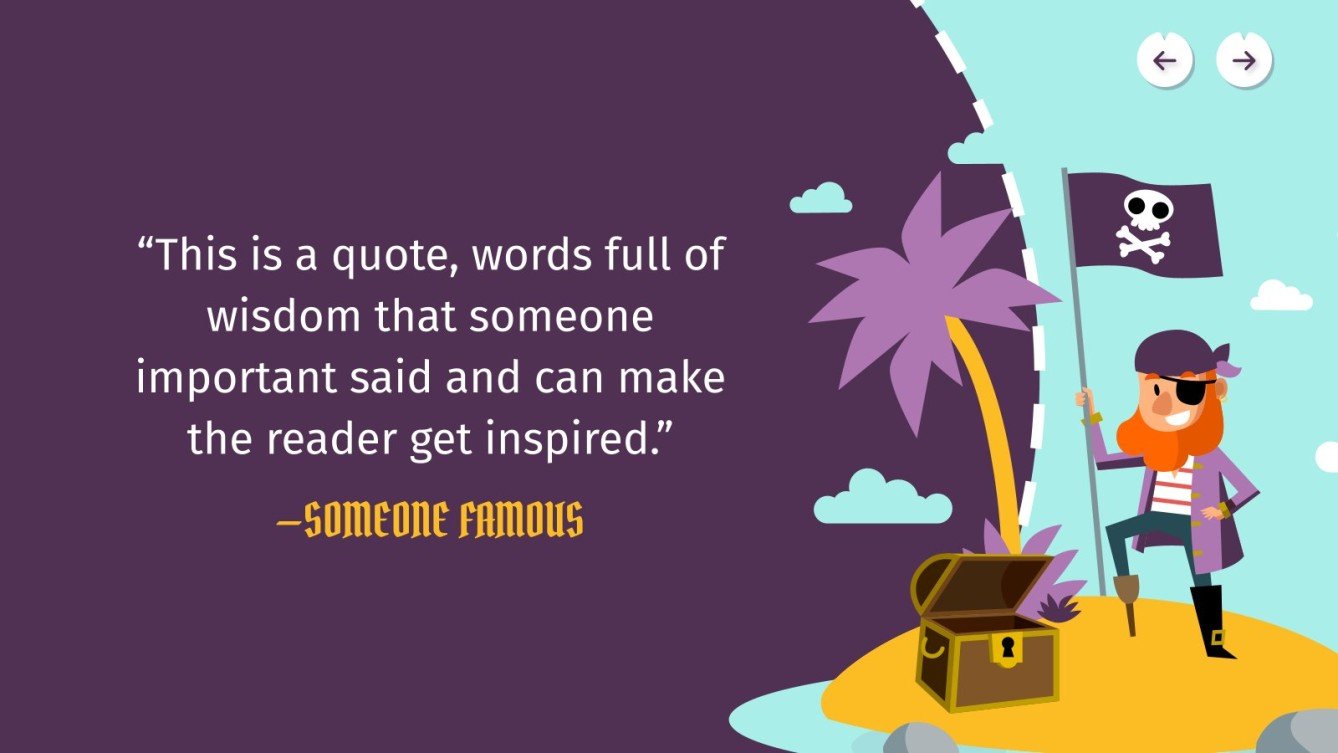 Treasure Hunt Google Slides and PowerPoint template