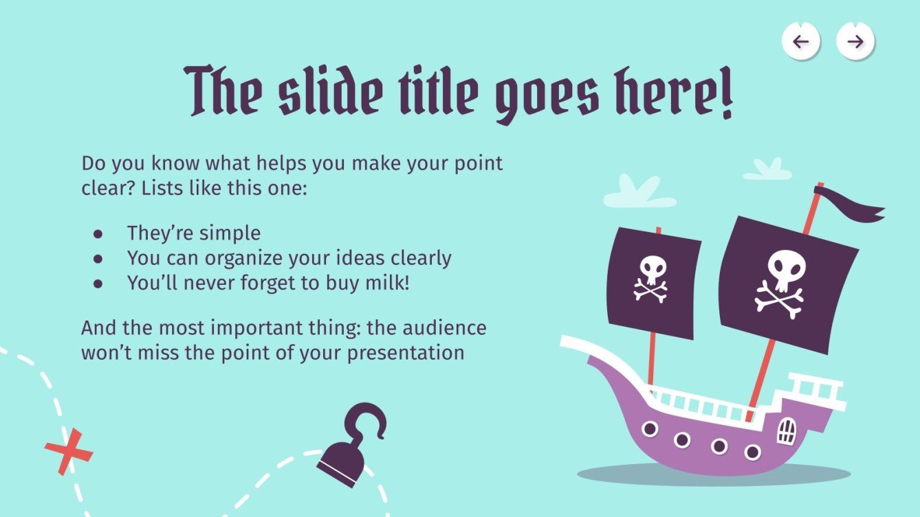 Treasure Hunt Google Slides and PowerPoint template