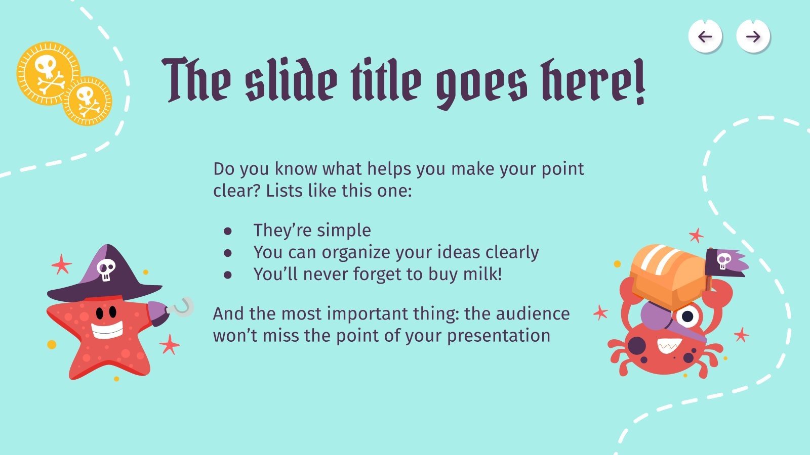 Treasure Hunt Google Slides and PowerPoint template