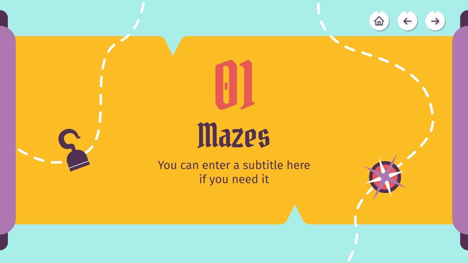 Treasure Hunt Google Slides and PowerPoint template