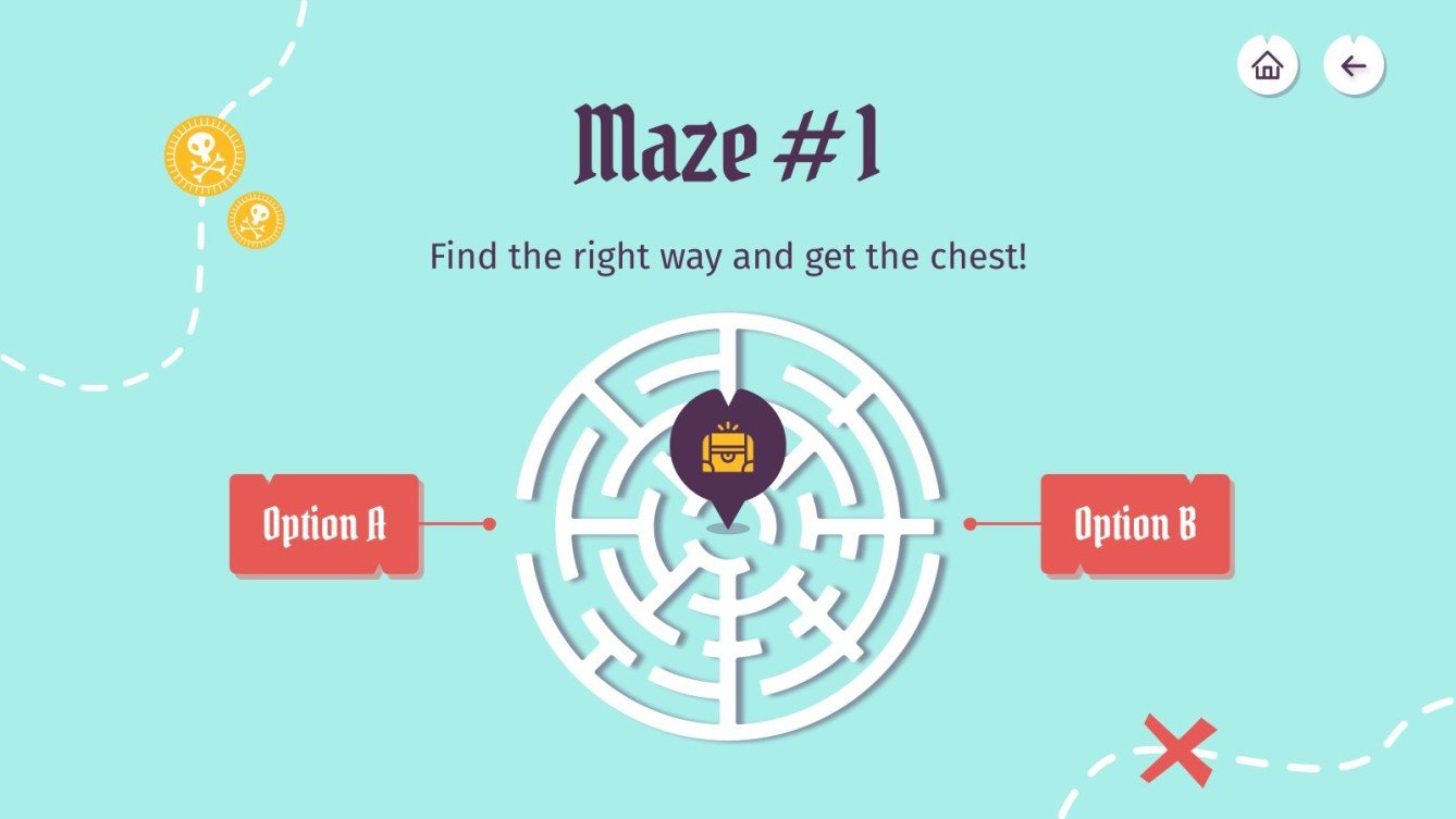 Treasure Hunt Google Slides and PowerPoint template