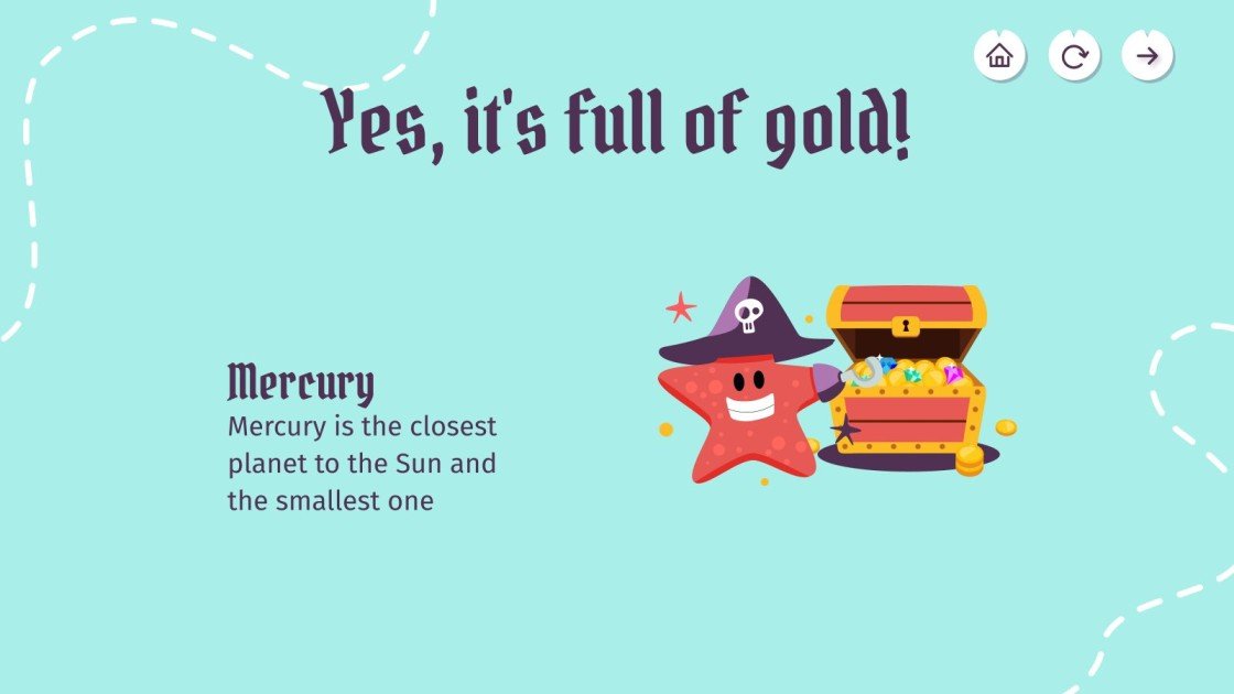 Treasure Hunt Google Slides and PowerPoint template