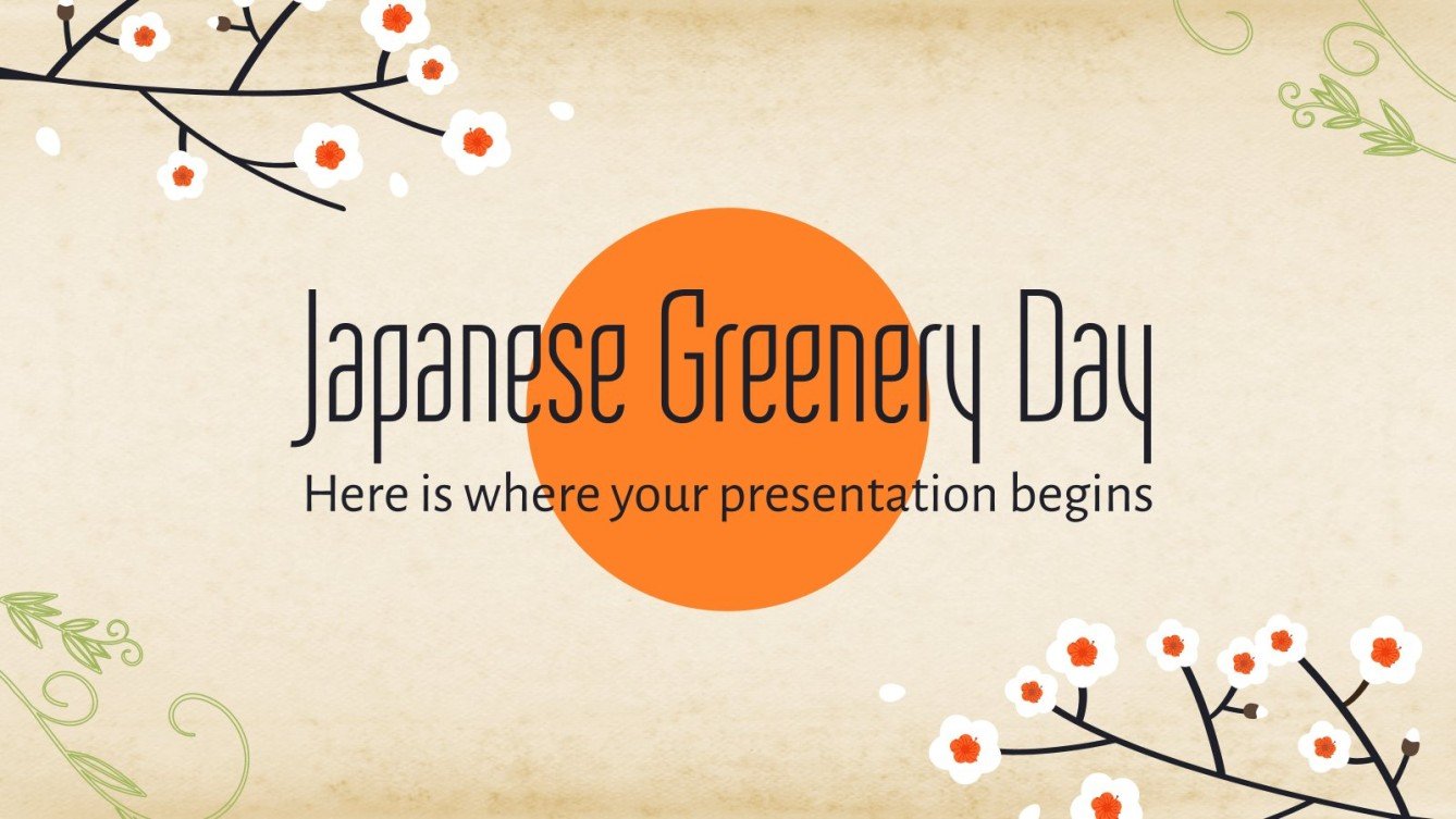 Free templates about Japan for Google Slides and PowerPoint