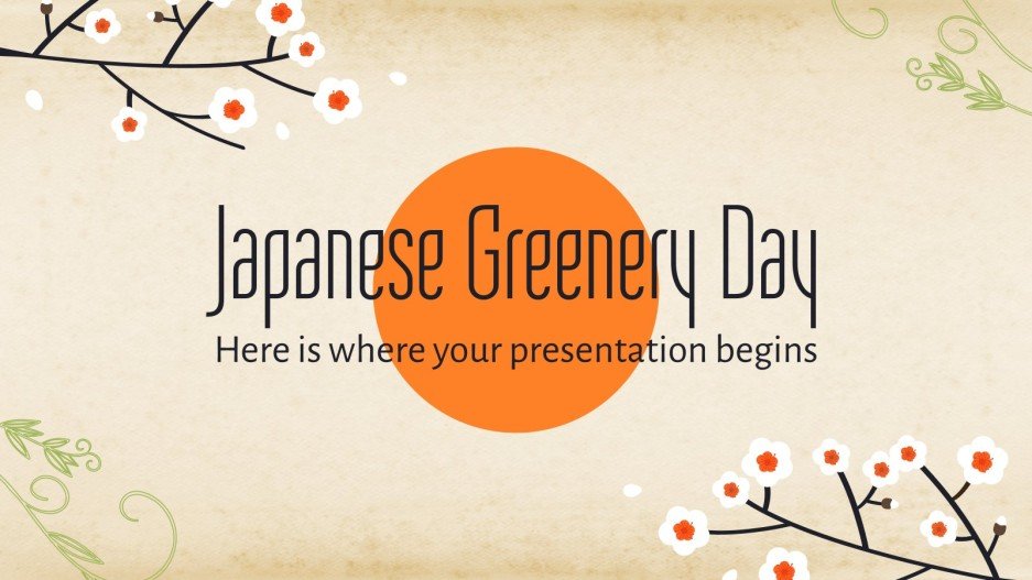 Free templates about Japan for Google Slides and PowerPoint