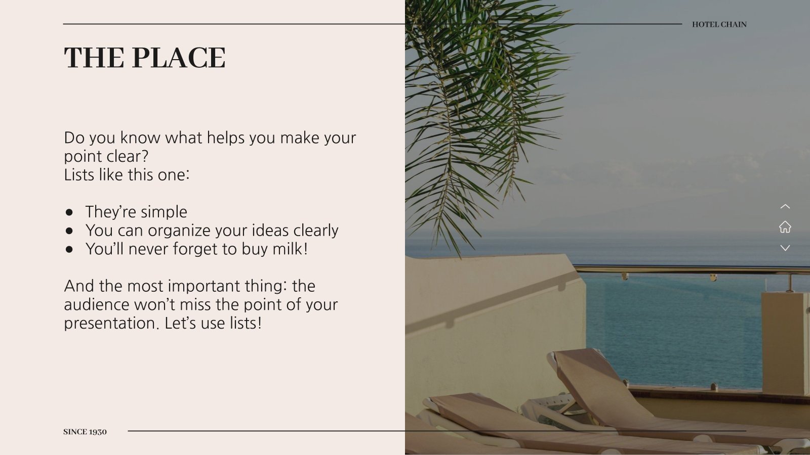 Hotel Chain Company Profile | Google Slides & PowerPoint