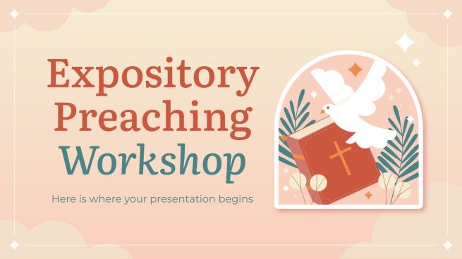 Free Bible-themed Google Slides & PowerPoint templates