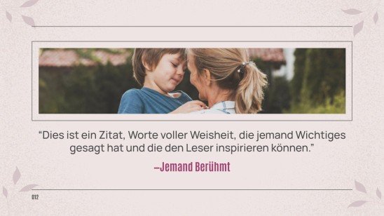 Mother's Day in Germany | Google Slides & PowerPoint