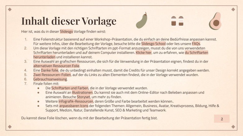 German Recipes Workshop | Google Slides and PowerPoint