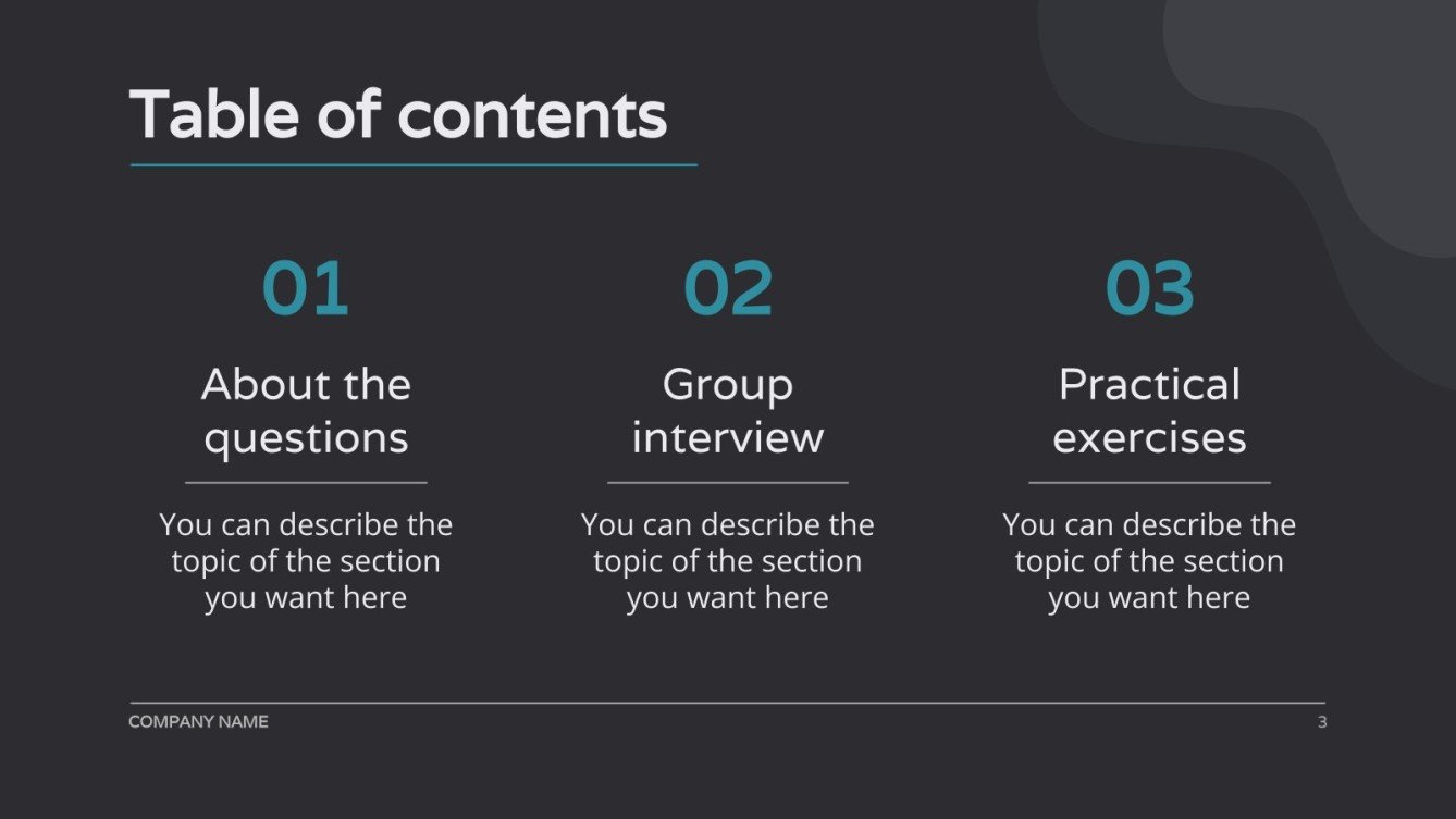 Tips for Great Job Interviews | Google Slides & PowerPoint