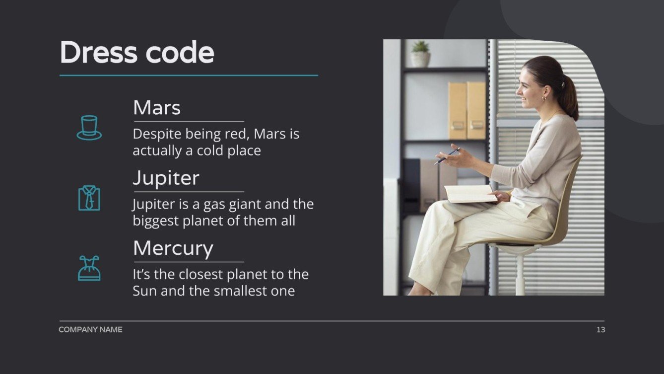 Tips for Great Job Interviews | Google Slides & PowerPoint