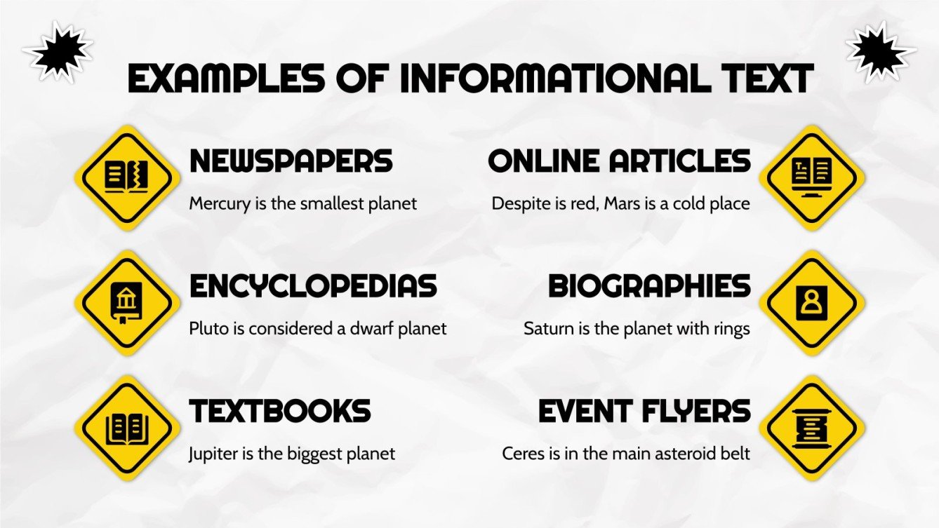 Comprehension in Informational Text for 4th grade