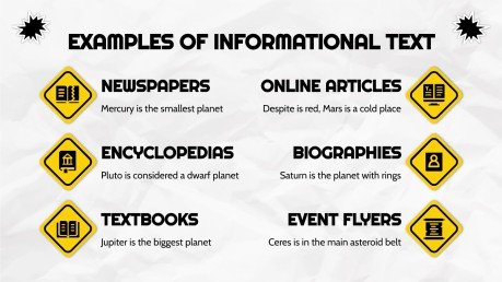 Comprehension in Informational Text for 4th grade