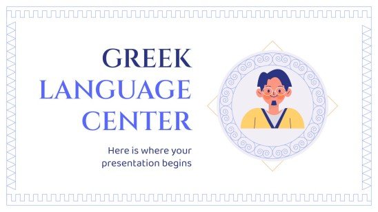 Free Greek-themed Google Slides and PowerPoint templates