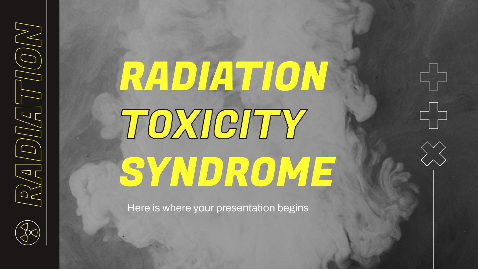 Free Google Slides & PowerPoint templates with smoke effect