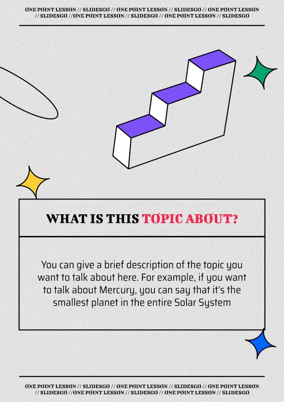 One Point Lesson for High School | Google Slides & PowerPoint