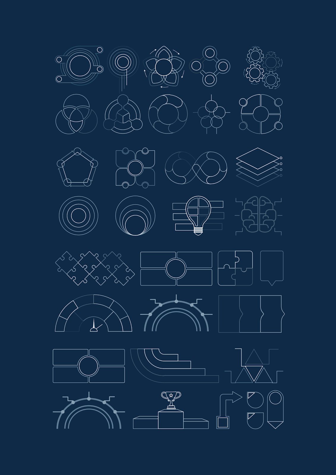 Floral Pattern CV | Google Slides & PowerPoint template