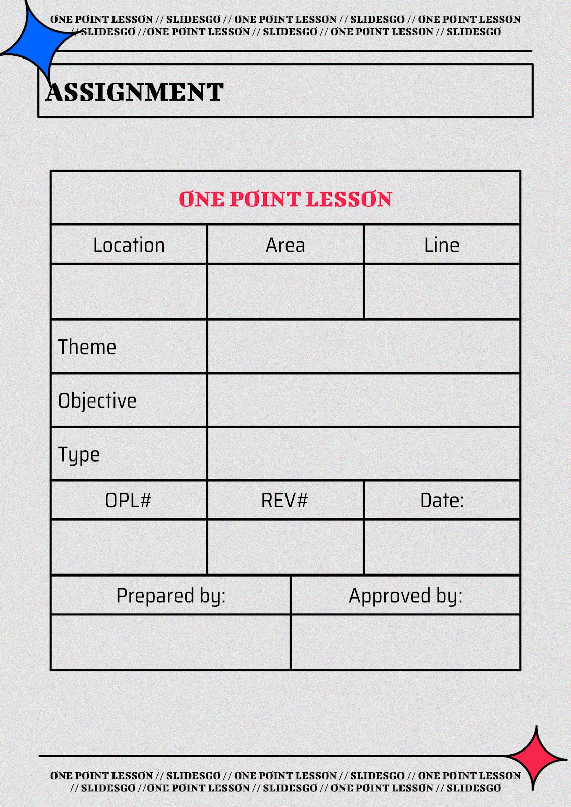 One Point Lesson for High School | Google Slides & PowerPoint