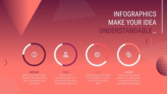 Geometric Gradient Google Slides and PowerPoint Template
