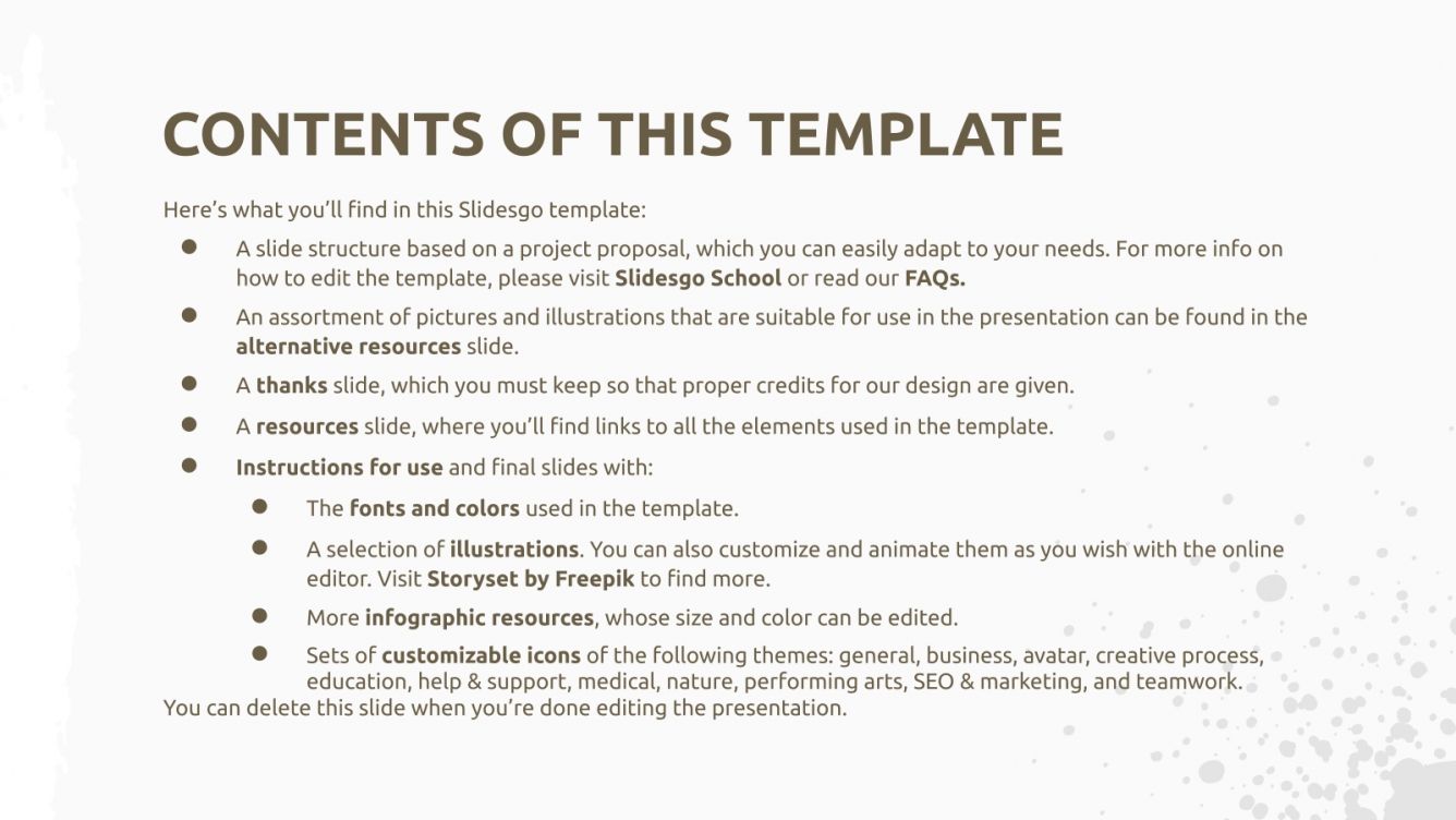 Energy Saving Project Proposal Google Slides & PPT template