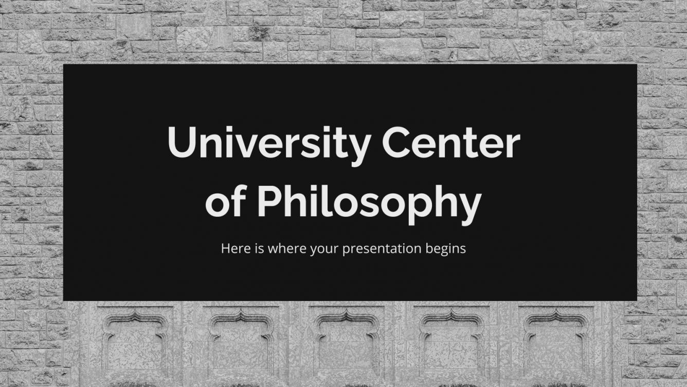 Free Google Slides and PowerPoint Templates on Philosophy