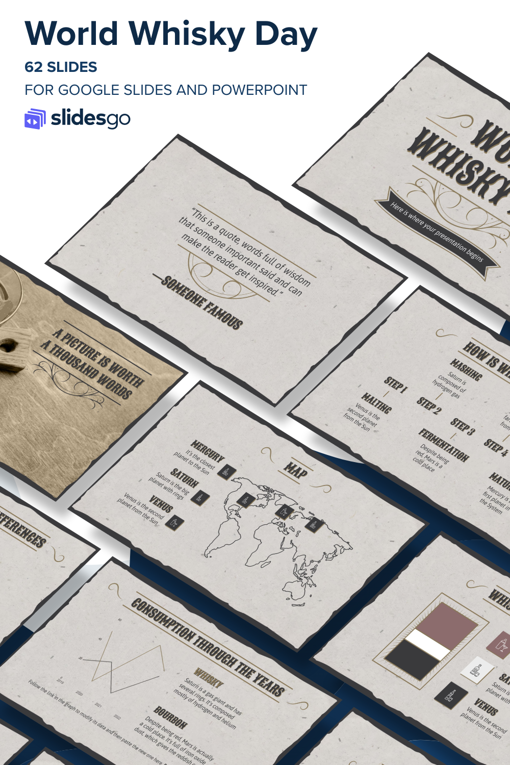 World Whisky Day | Google Slides and PowerPoint