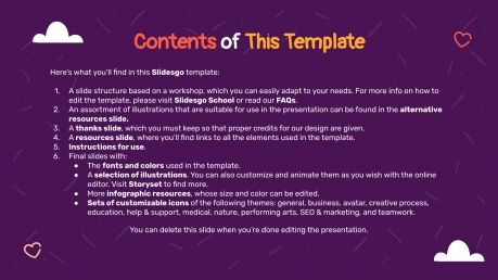 Friendship Bracelets Workshop Google Slides & PPT template