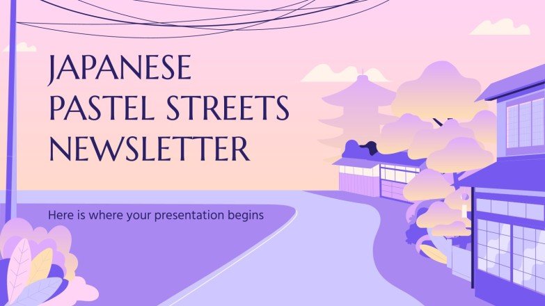 Free templates about Japan for Google Slides and PowerPoint