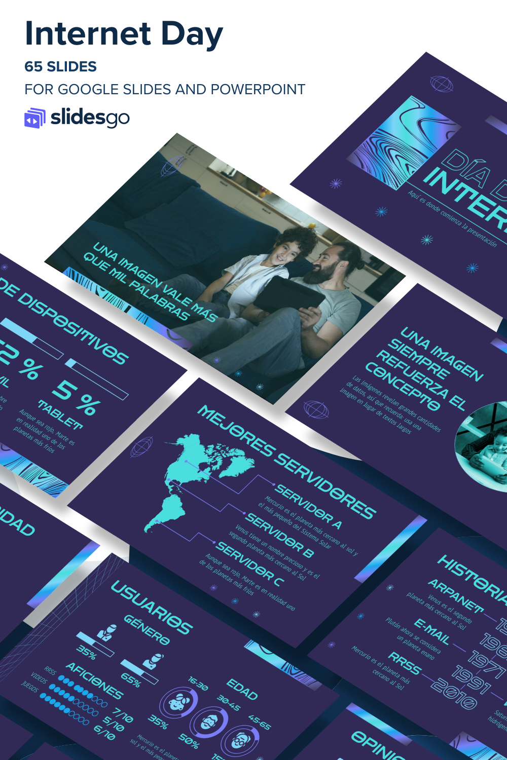 Internet Day | Google Slides & PowerPoint