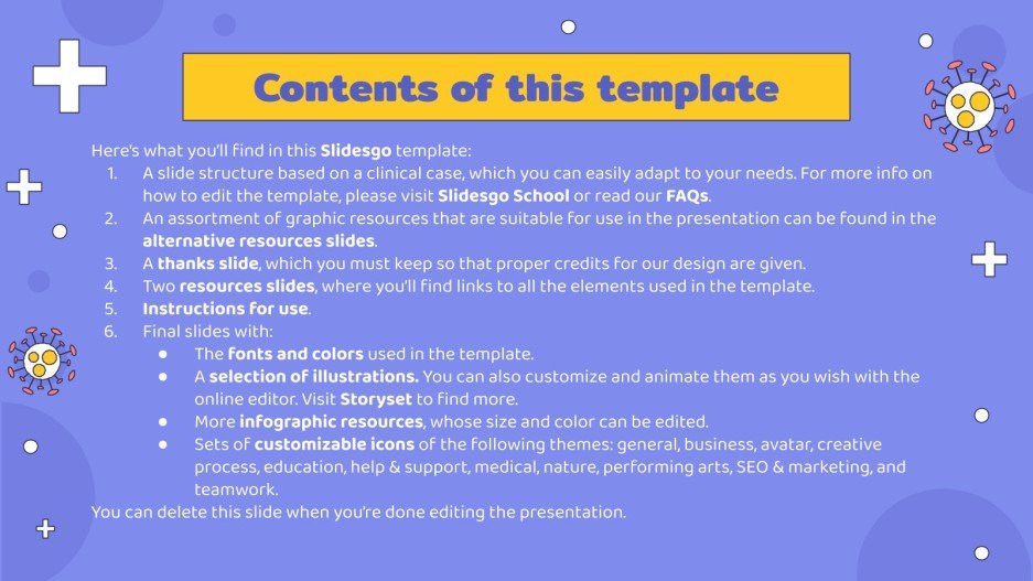 Delta Variant Clinical Case | Google Slides & PowerPoint