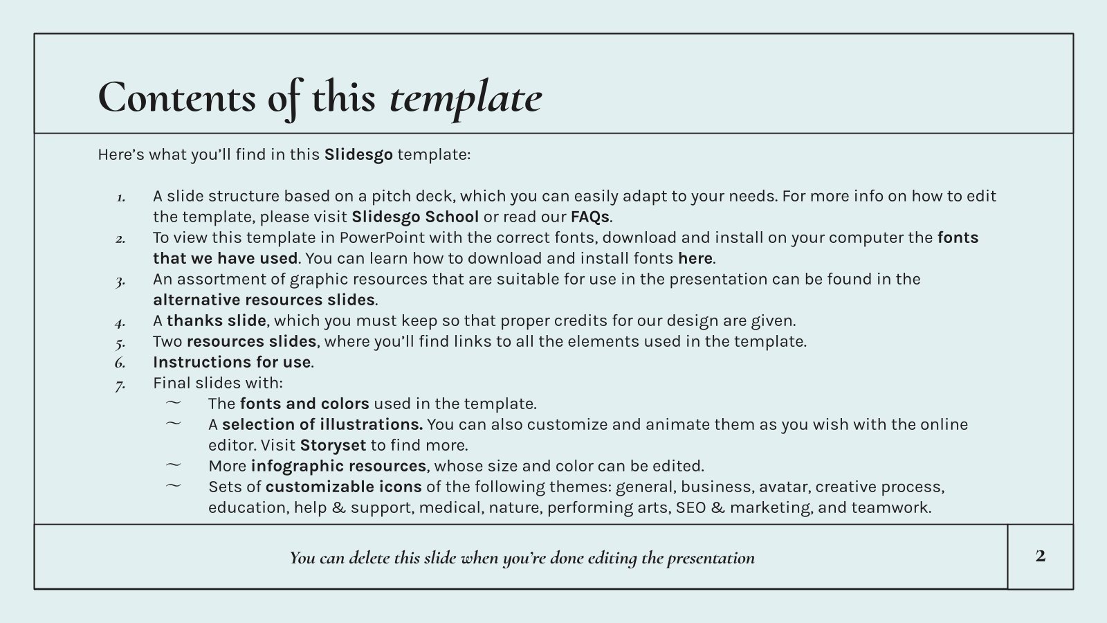 Boutique Hotel Pitch Deck | Google Slides & PowerPoint