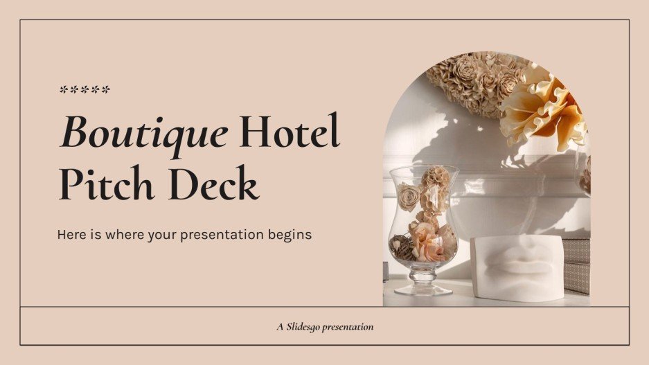 Plantillas gratis de hotel para Google Slides y PowerPoint