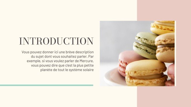 French Pastry Workshop | Google Slides & PowerPoint