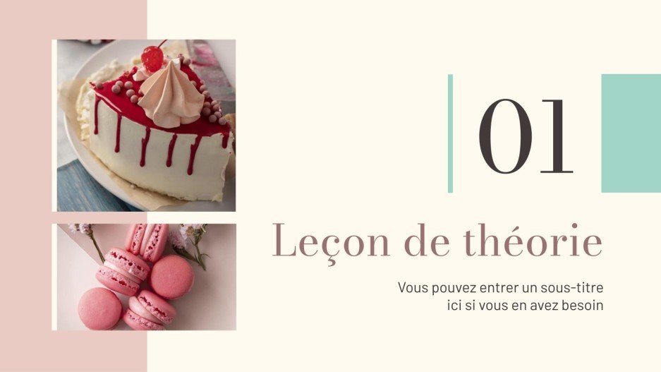 French Pastry Workshop | Google Slides & PowerPoint