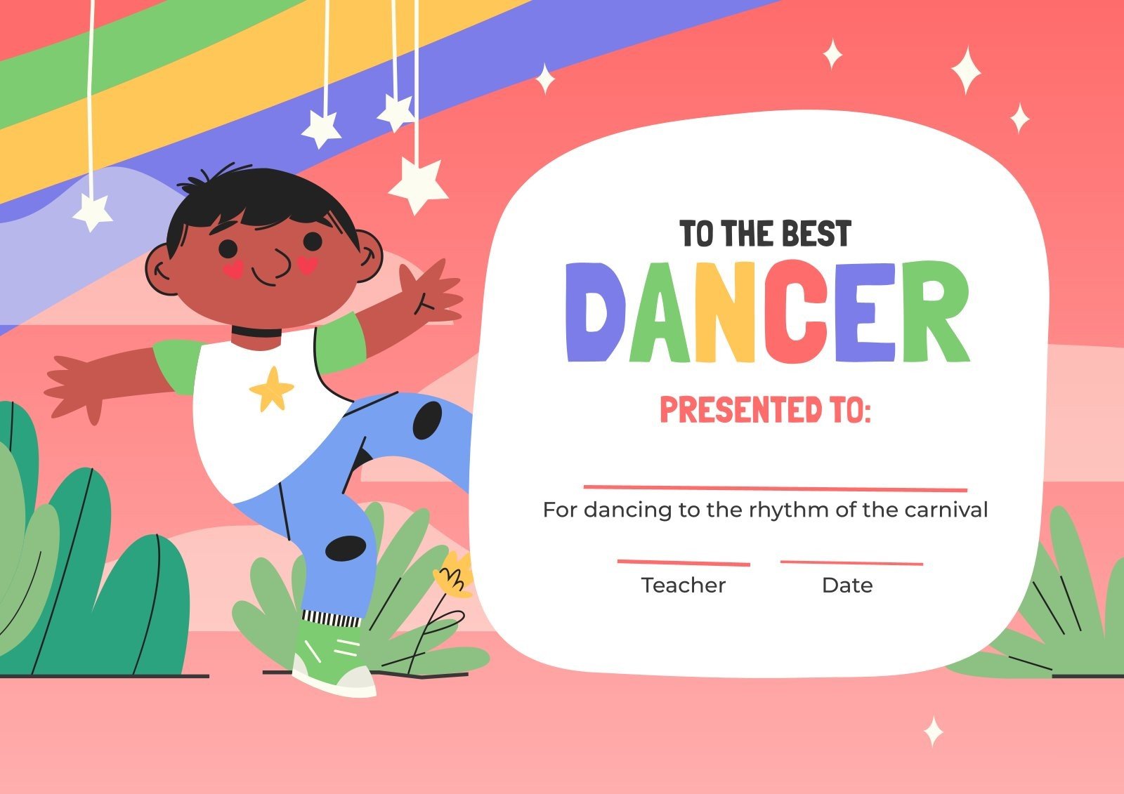 Printable Class Superlatives Awards for Pre-K | Google Slides