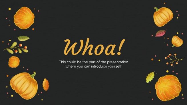 Lovely Thanksgiving Google Slides theme & PowerPoint template