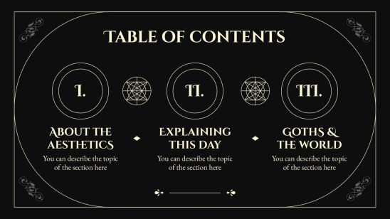 World Goth Day | Google Slides & PowerPoint template