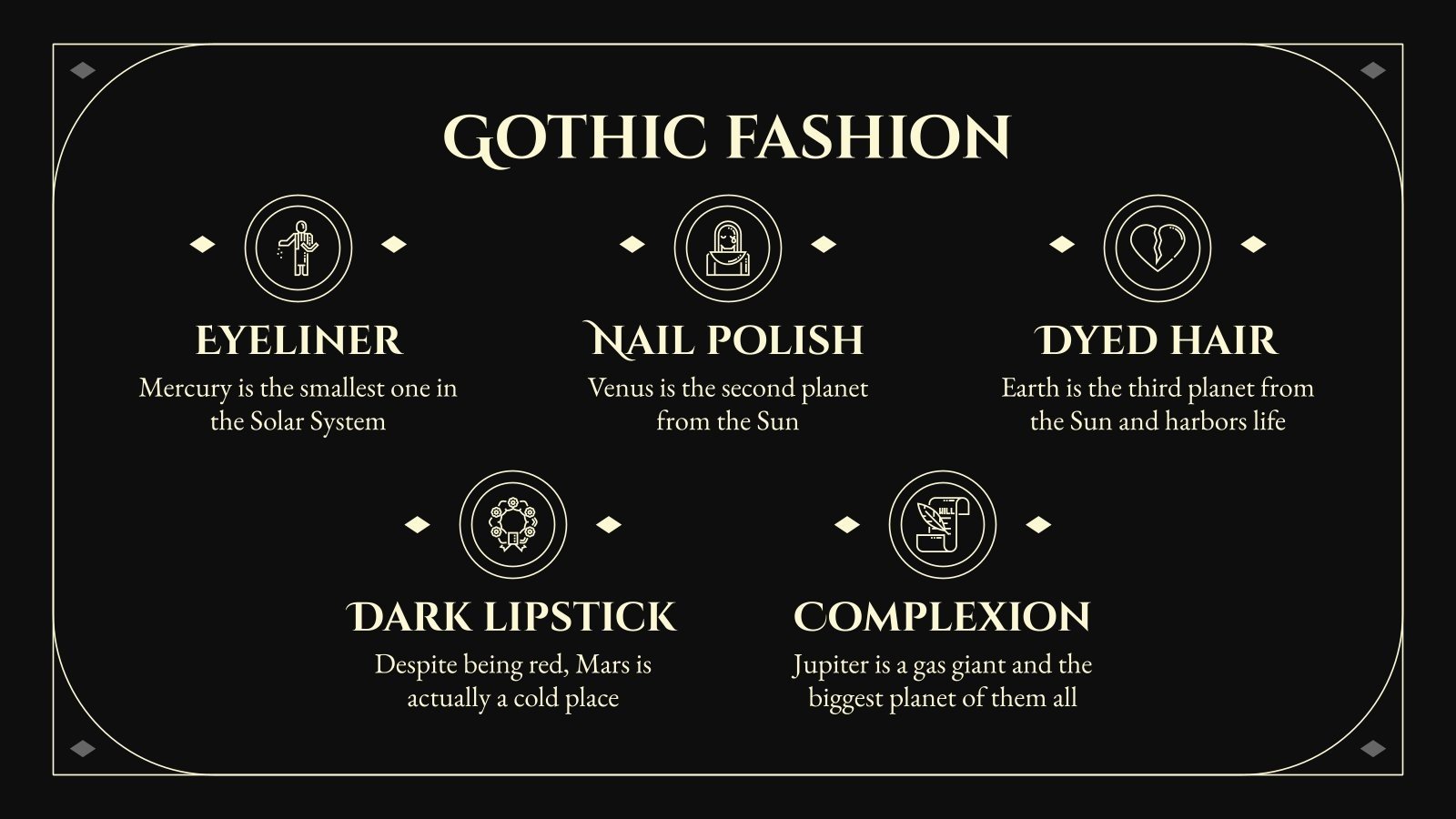 World Goth Day | Google Slides & PowerPoint template