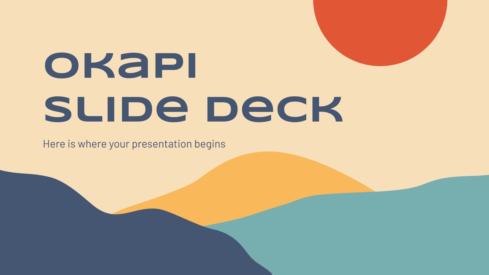 Okapi Slide Deck Google Slides theme & PowerPoint template