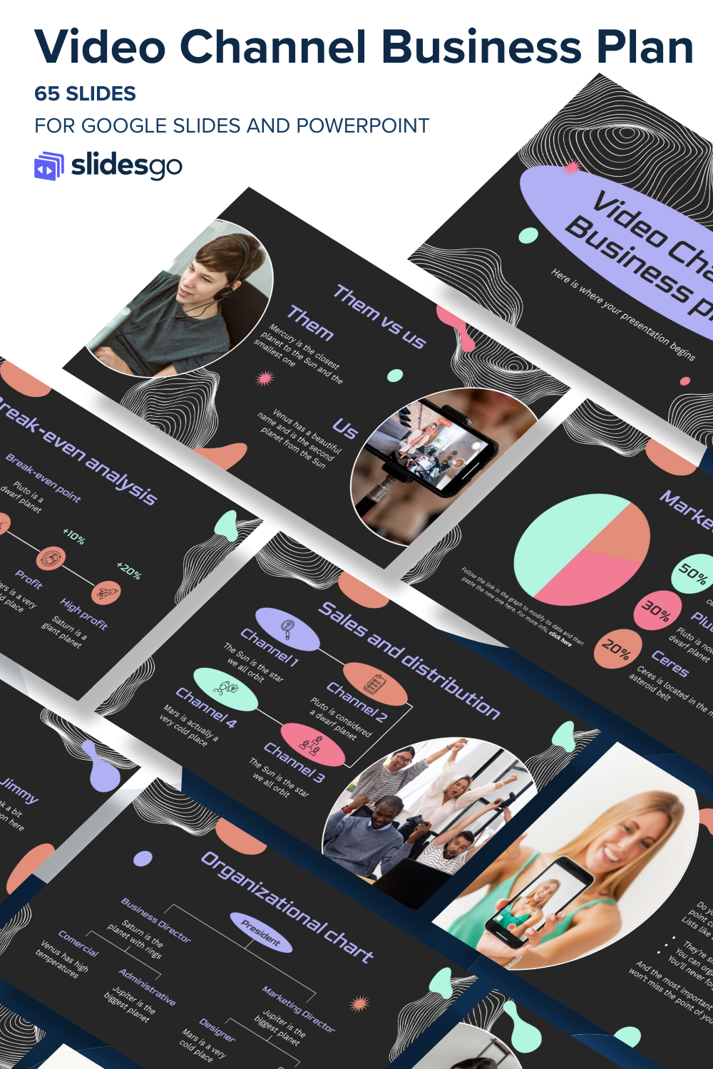 Video Channel Business Plan | Google Slides & PPT